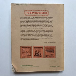 SALE 1978 the Briarpatch Book Experiences in Right Livelihood and ...