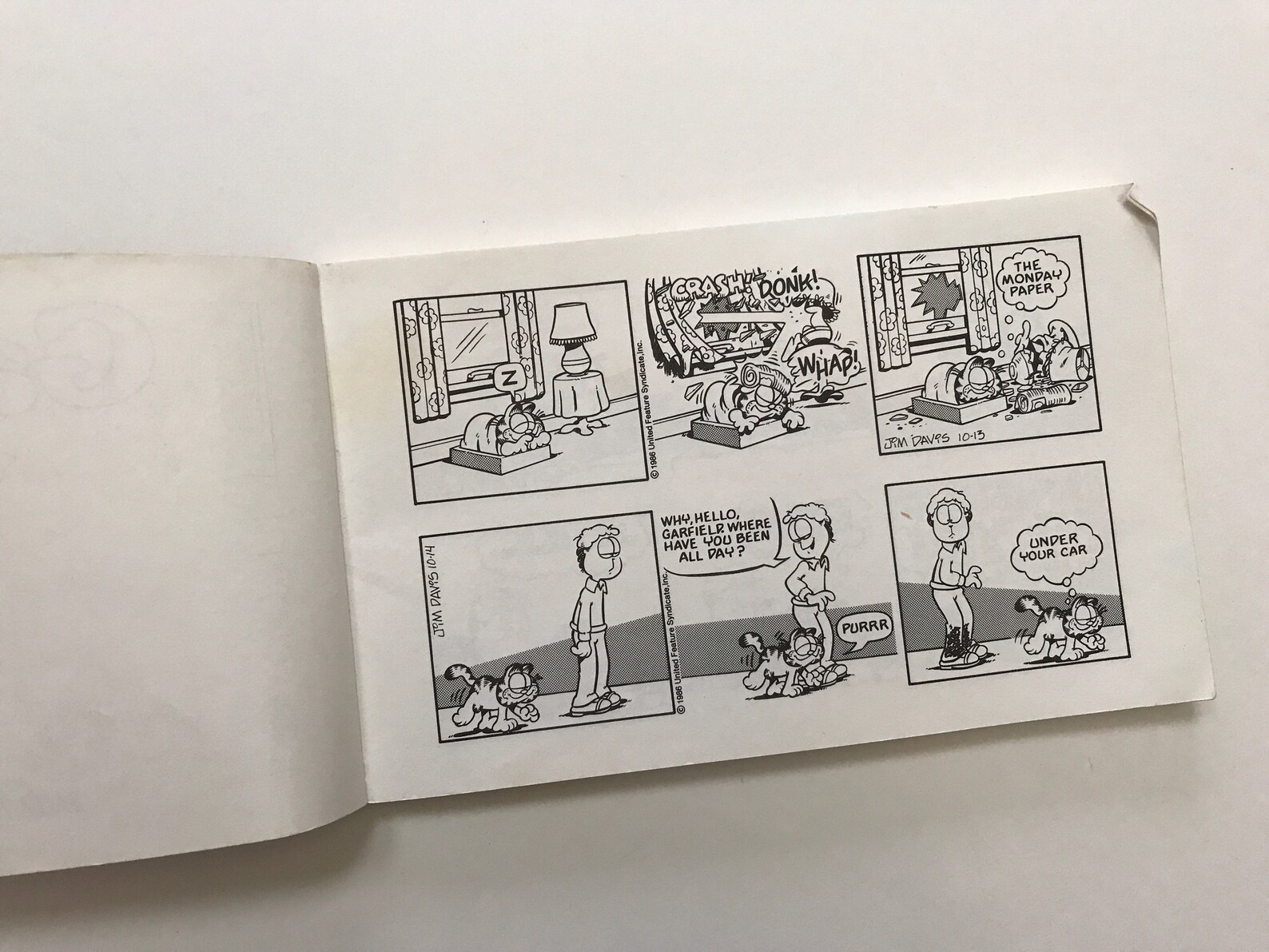 1980s Garfield World Wide Comic Strip Book Kids Children - Etsy