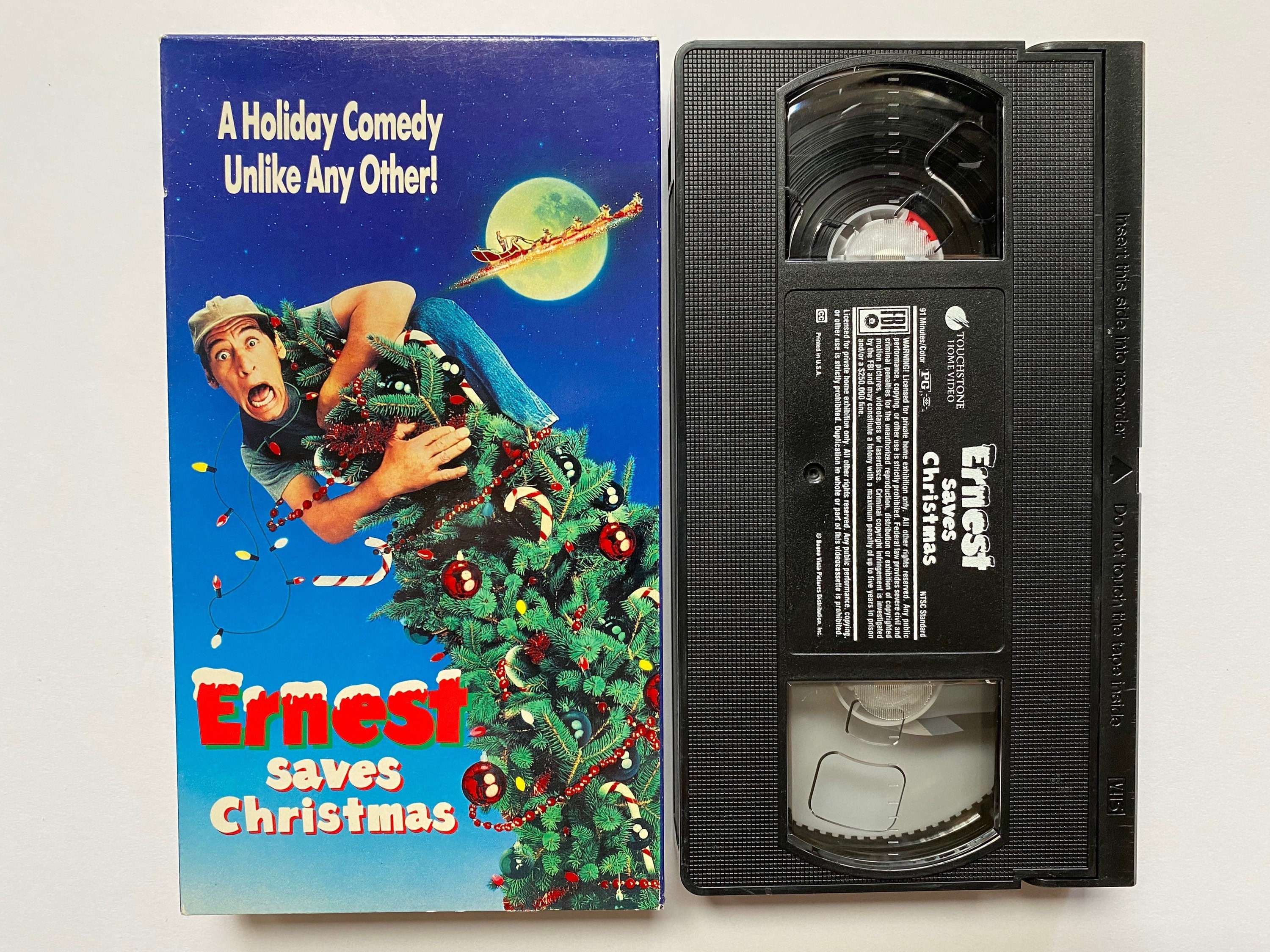 Ernest Saves Christmas Poster