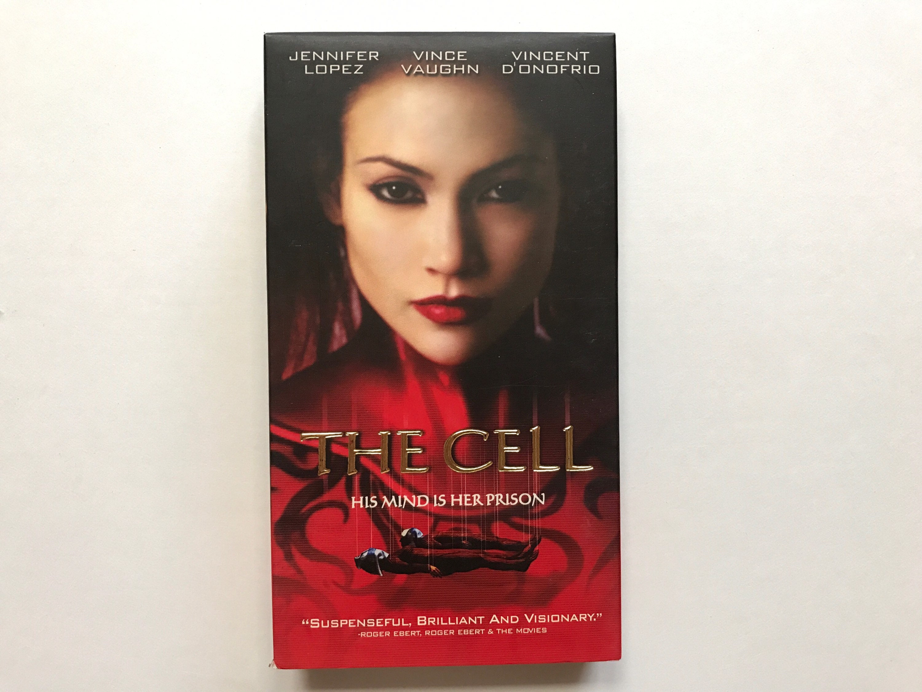 2000 The Cell VHS Video Tape Movie Full Length Horror Thriller | Etsy
