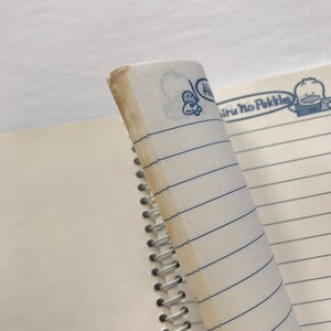 1992 Sanrio Pekkle Duck Notepad Notebook Mini Pocket Size Partially Used 90s Collectible ...