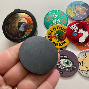 1990s Blank Back Pogs in Mini Collector Tube With Slammer 90s Kids Toys ...