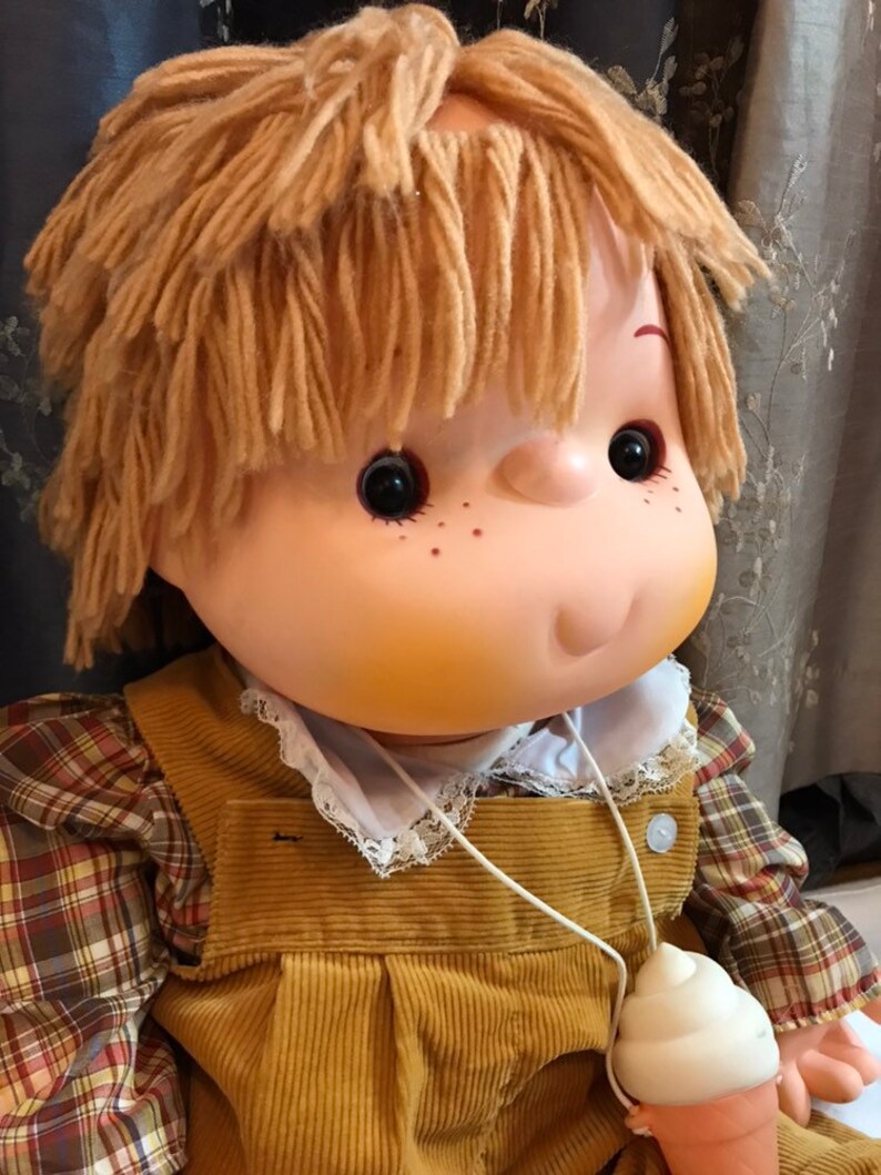 Jumbo Size Ice Cream Doll Hong Kong J Shin Yard Head Huge With | Etsy