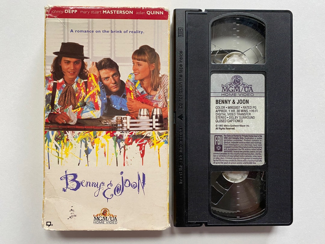 Benny and Joon VHS Video Movie Film Starring Johnny Depp 1993 - Etsy