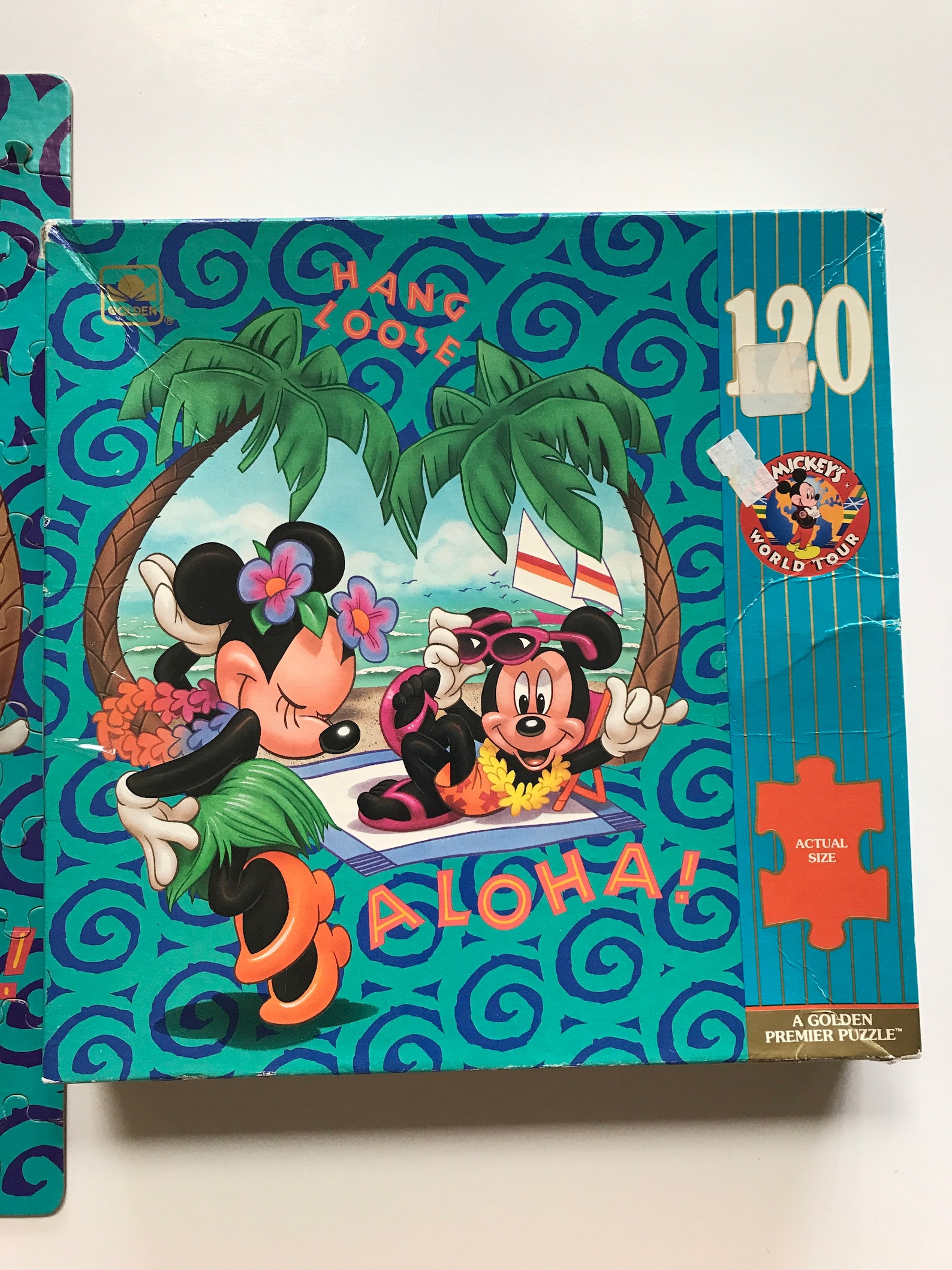 Mickey and Minnie Mouse Jigsaw Puzzle 120 Pieces 1990s | Etsy