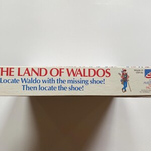Vintage Where's Waldo the Land of Waldos Jigsaw Puzzle 550+ Pieces Game ...