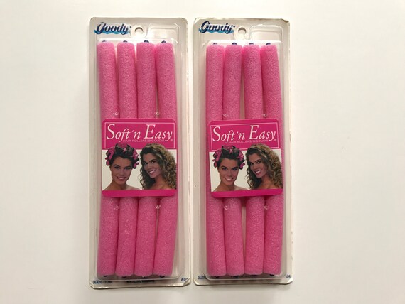 Vintage Goody Soft N Easy Hair Curlers Ladies Hair Curling | Etsy