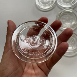 Jewel Gem Size Glass Canning Mason Jar Lids Lot of 7 Pieces - Etsy