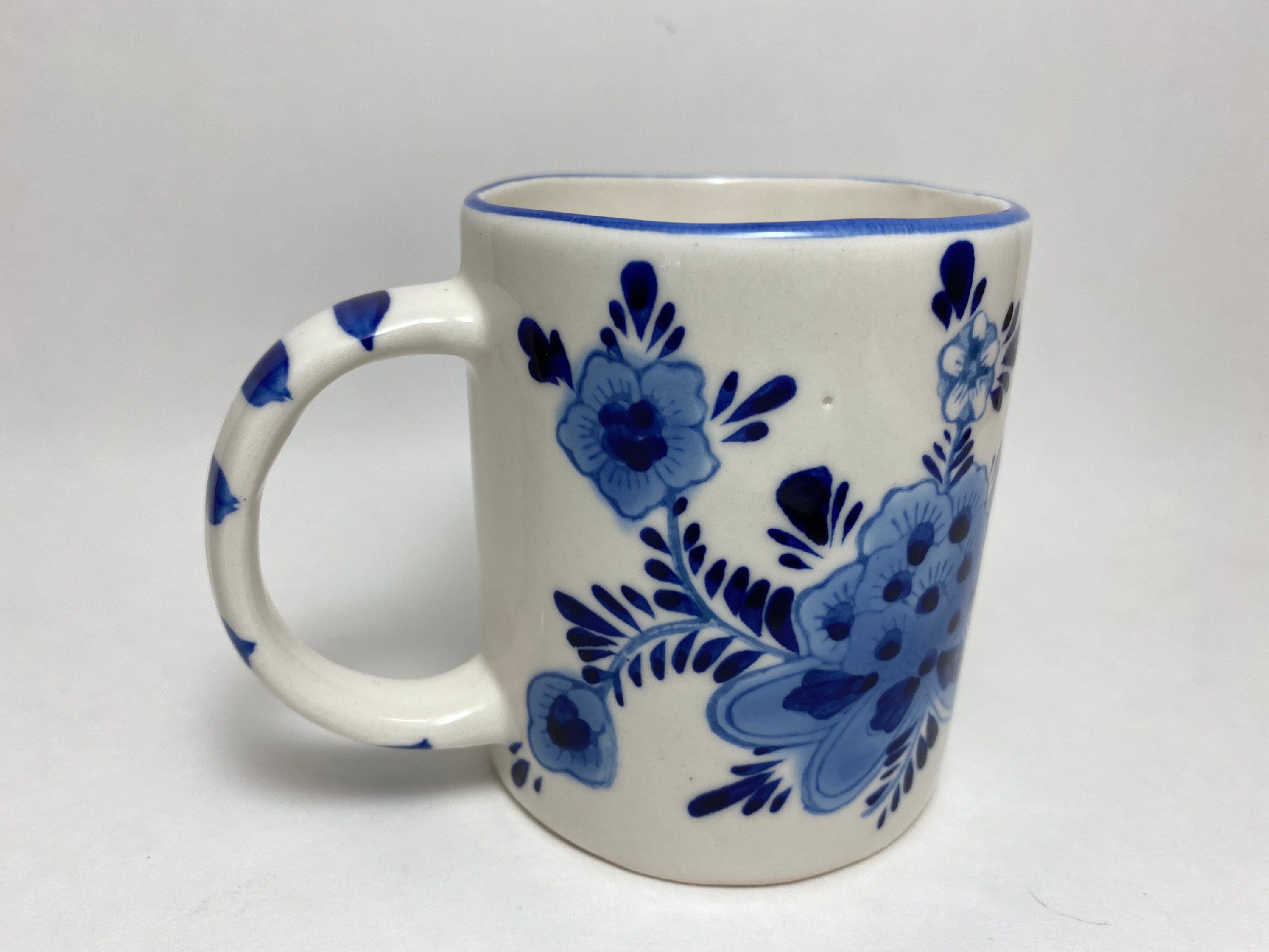 Delfts Blue Mug Blauw Dutch Holland Blue and White Home Decor - Etsy Canada