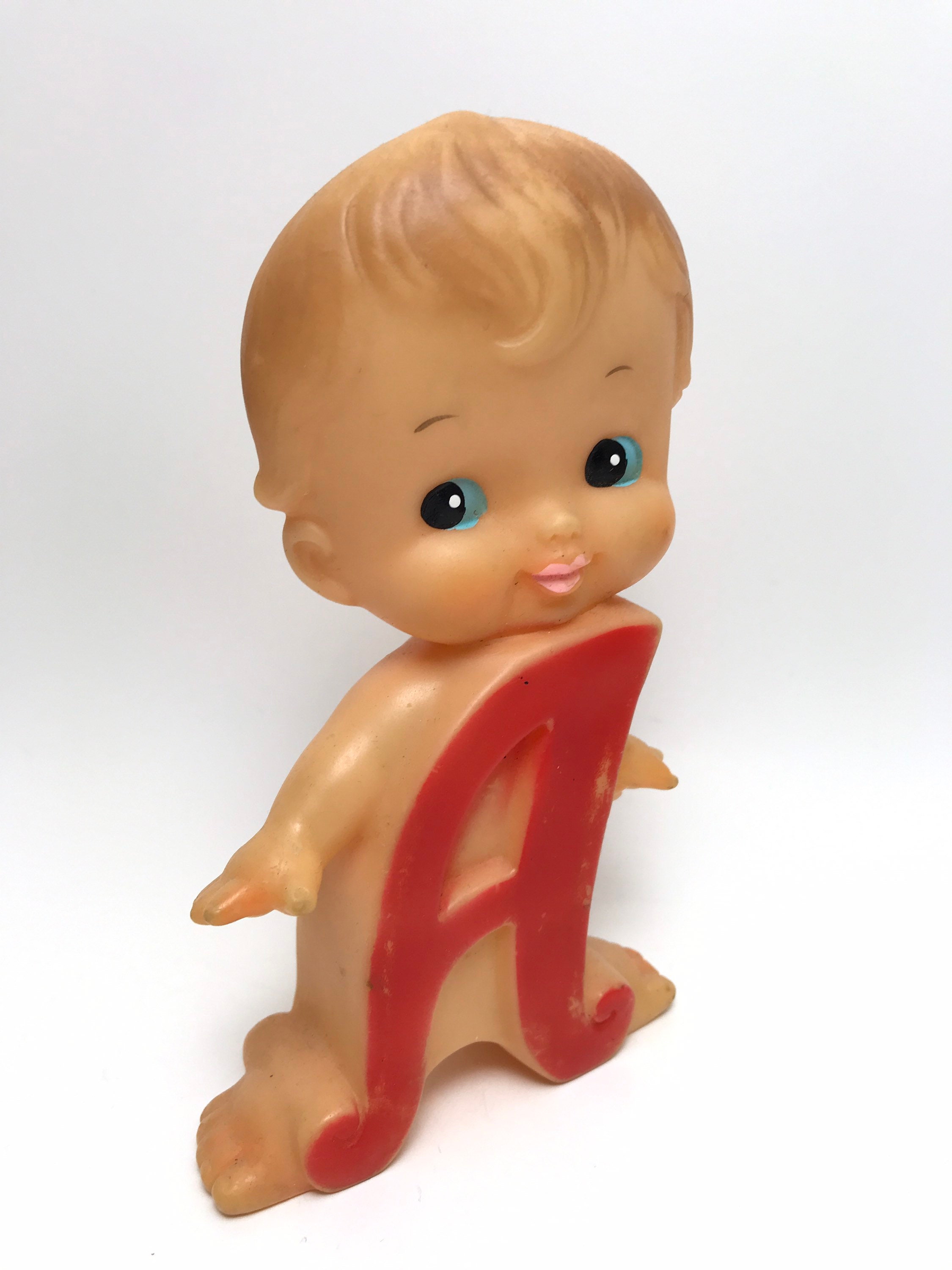 Vintage Rubber Toy by Binky Made in Japan Kewpie Dolly A | Etsy