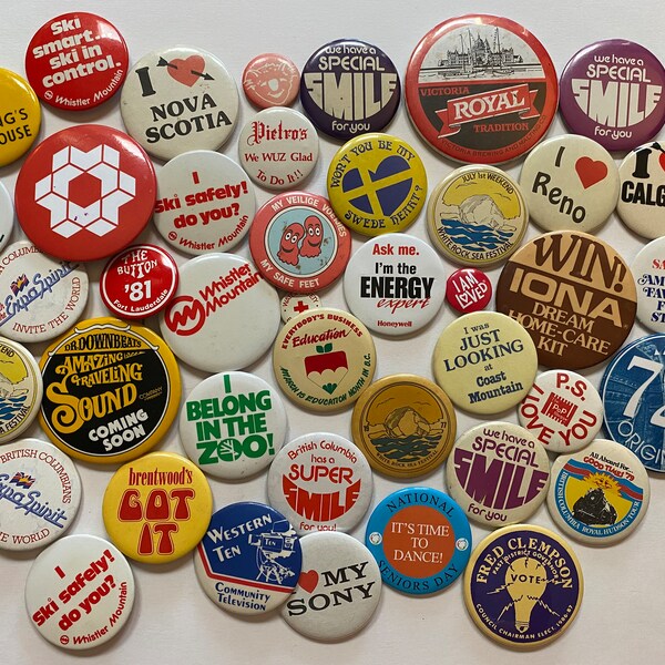 Canadian Buttons - Etsy