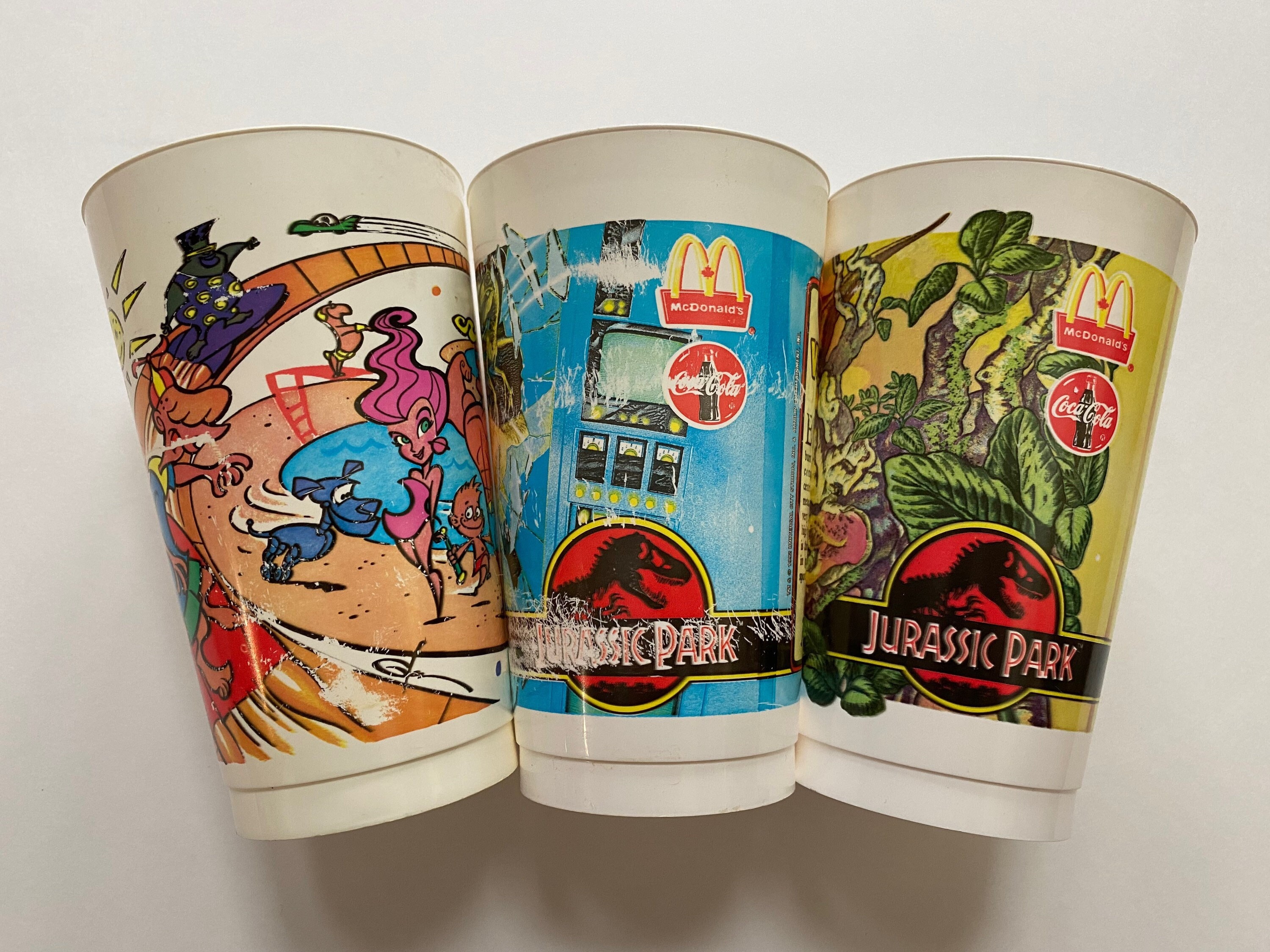 Mcdonalds Character Cups