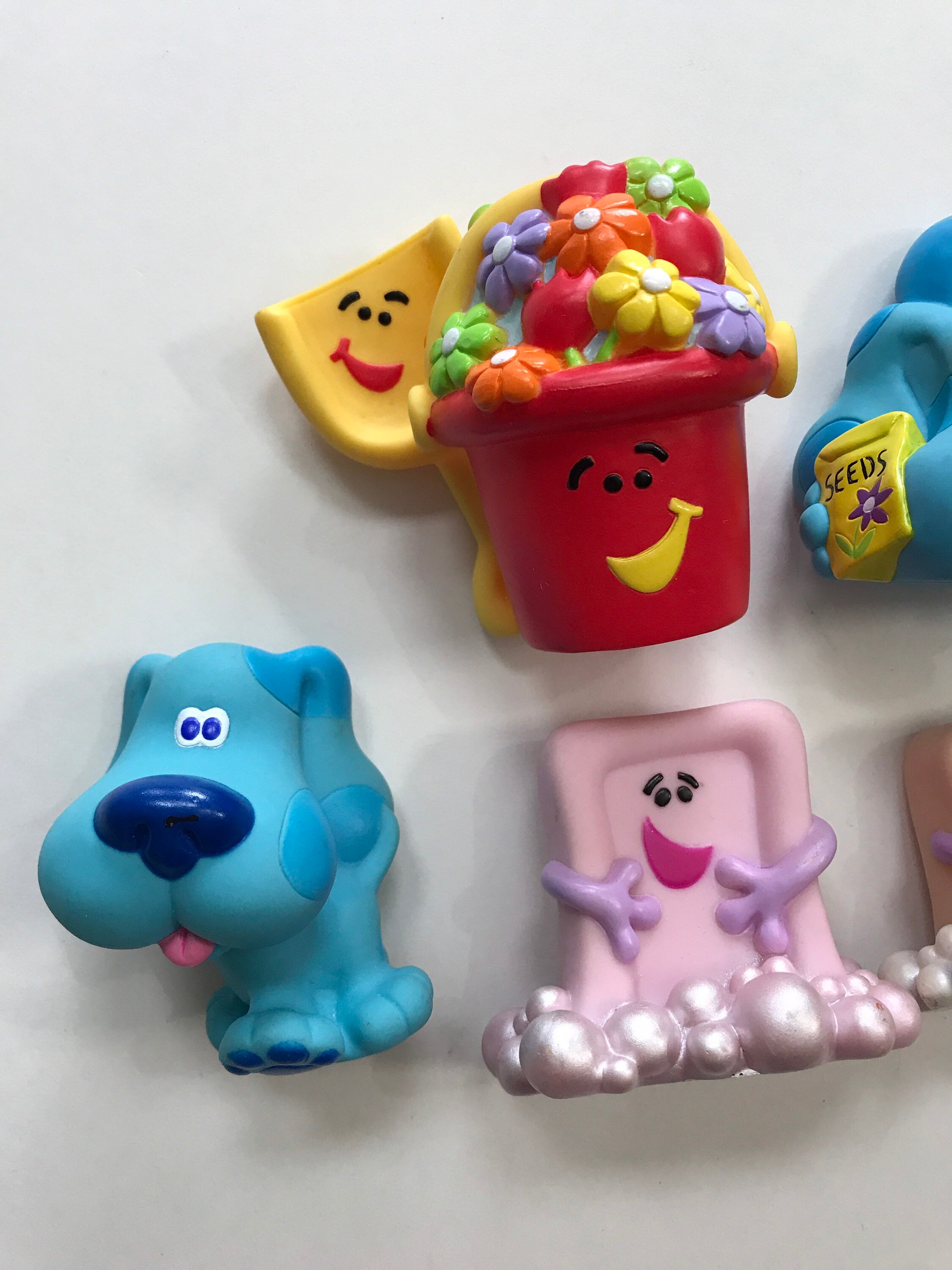 1997 Blues Clues Plastic Toys Lot Viacom Tyco Steve Slippery | Etsy