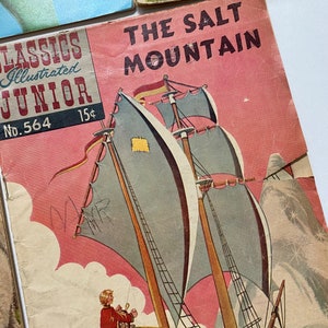 Classics Illustrated Junior Comic Books Graphic Novels LOT 60s 70s ...