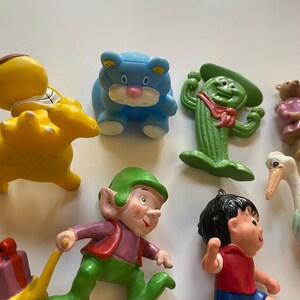 Mini PVC Figures Vintage Collectibles LOT From the 1980s 1990s - Etsy