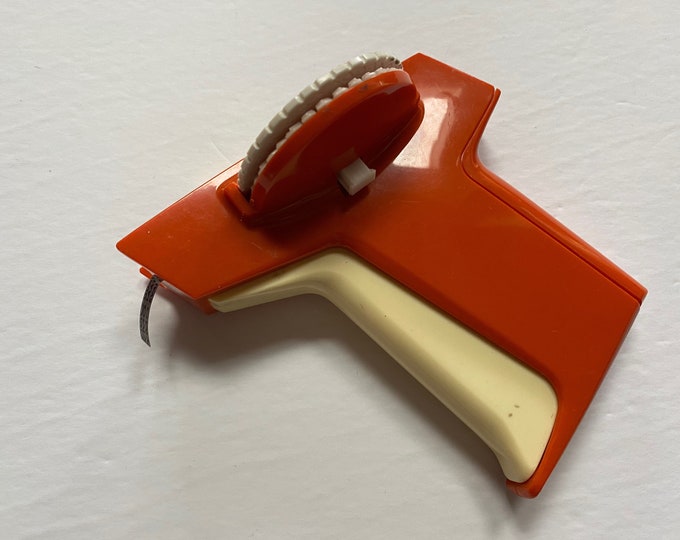 Vintage Dymo Label Maker Retro 70s Orange Office Supply With Matte ...