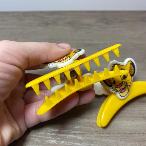 The Lion King Simba Hair Clips 90s Girls Barrette - Gem