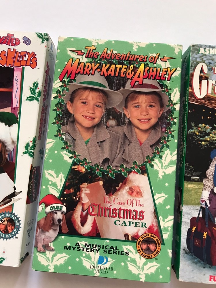 1990s Mary Kate and Ashley Olsen VHS Christmas Party Specials ...