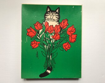 Kliban Cat Puzzle | Etsy