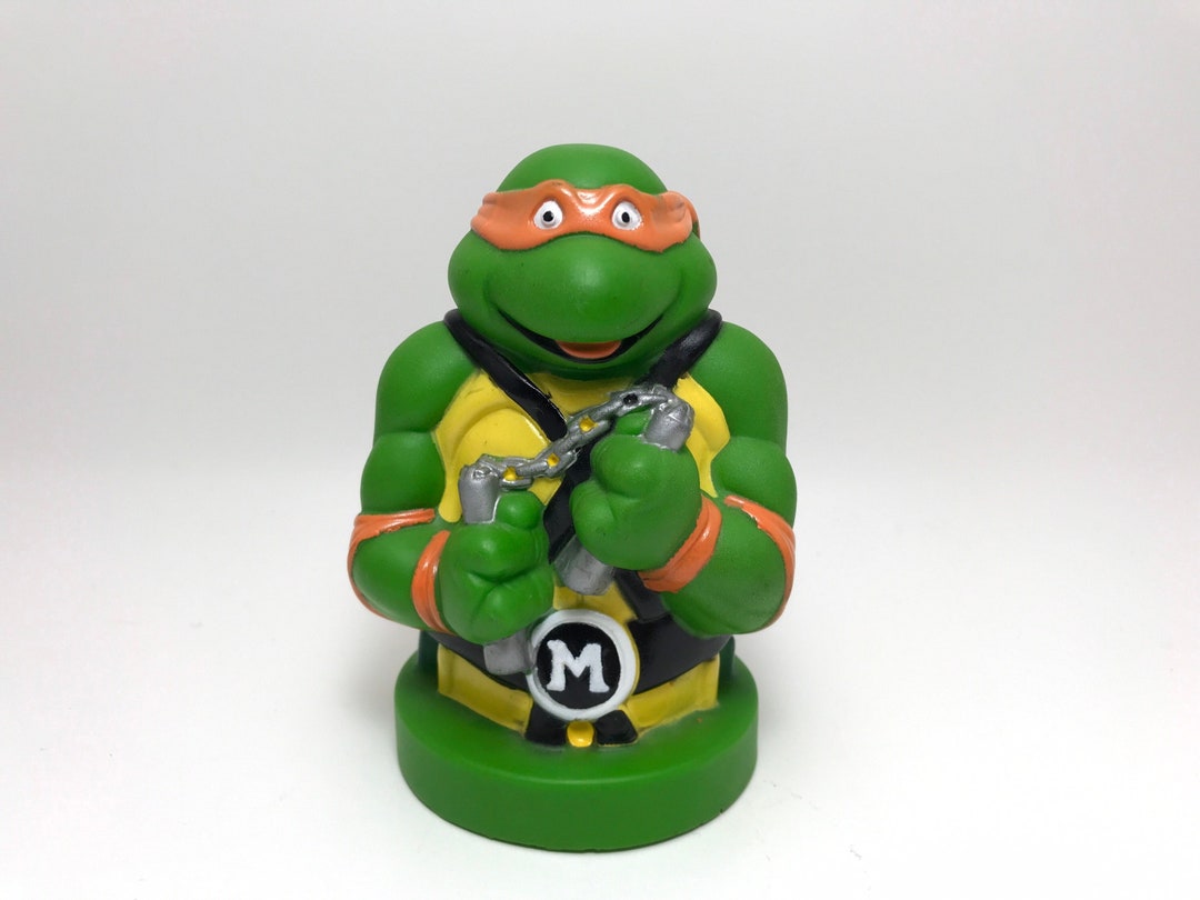 1990 Teenage Mutant Ninja Turtles Bubble Bath Topper Toy Retro 90s Kids ...