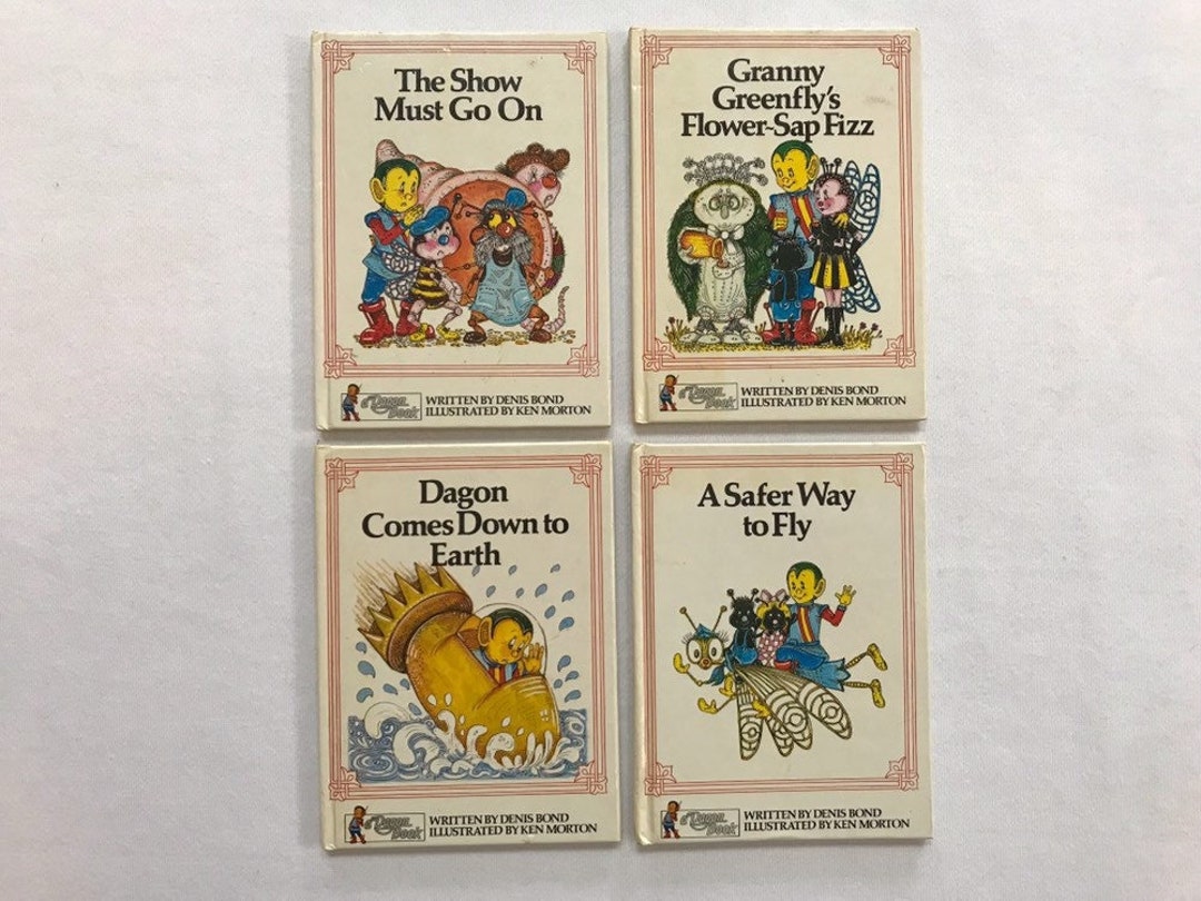 A Dagon Book 1-4 by Denis Bond 1983 Retro Alien Outerspace - Etsy