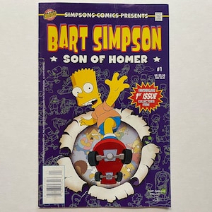 Bart Simpson Son of Homer Comic Book 1st Issue - Etsy