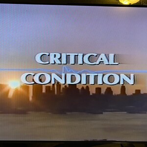 Critical Condition VHS Video Movie Film Starring Richard Pryor 1987 ...