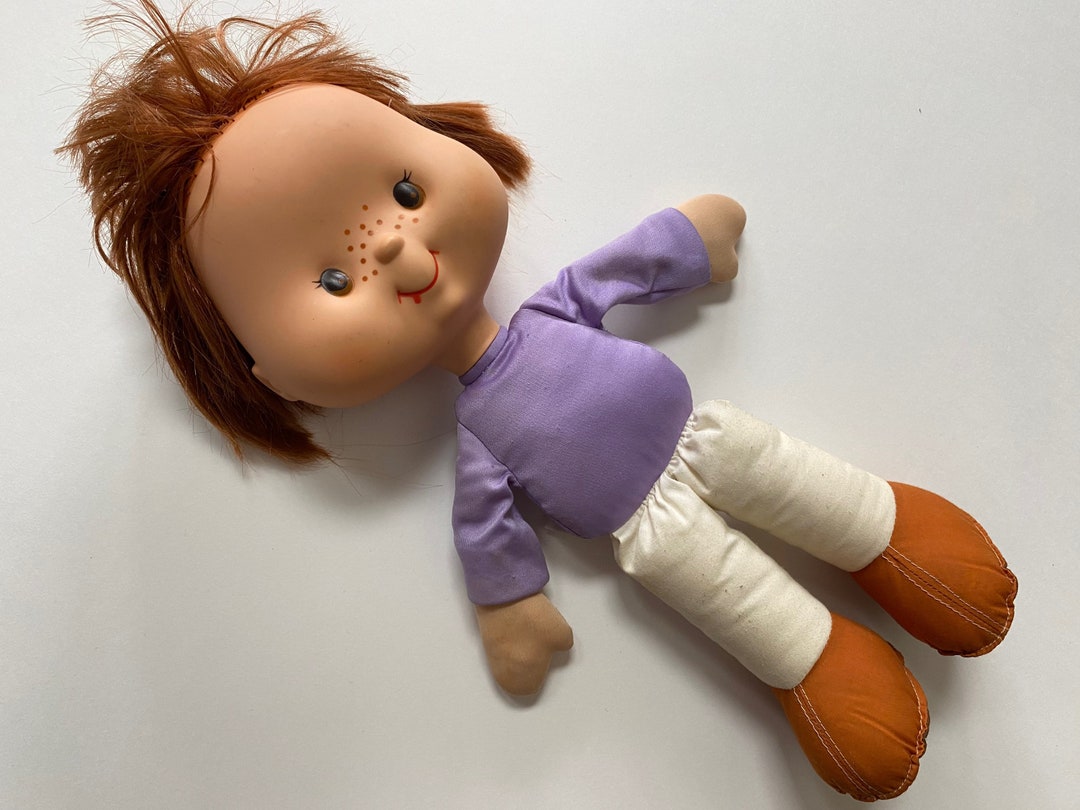 1980s Strawberry Shortcake Huckleberry Pie Large 16” Doll Collectible ...