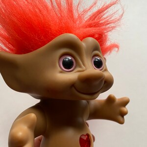 Large Ace Novelty Co Jewel Belly Troll Doll 1990s Kids Toy - Etsy