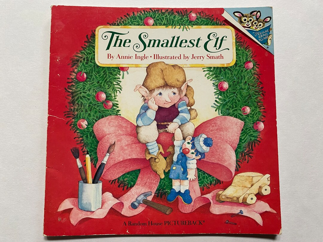 The Smallest Elf Kids Childrens Book 1990 Jerry Smath Annie Ingle - Etsy