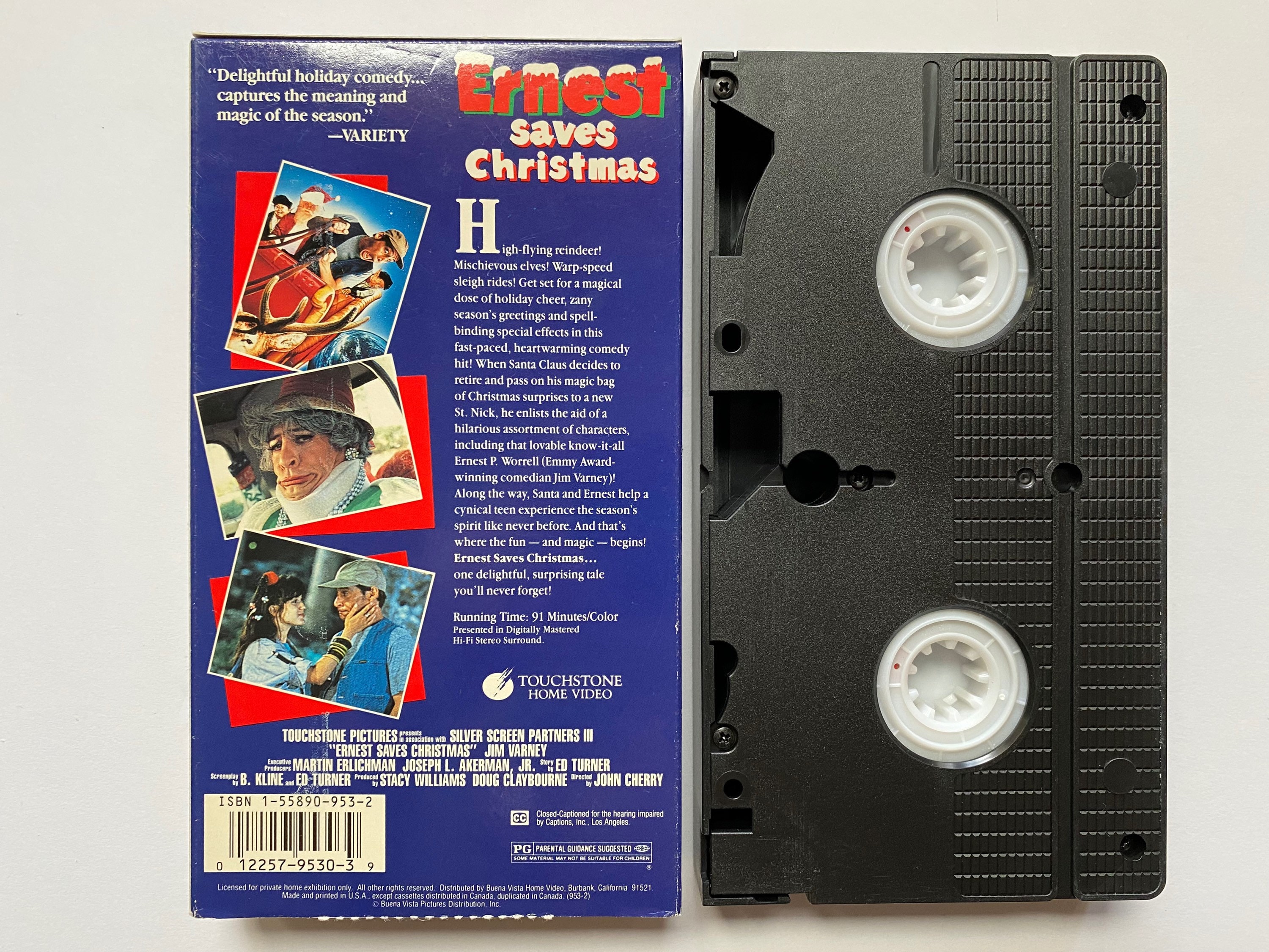 Ernest Saves Christmas Vhs
