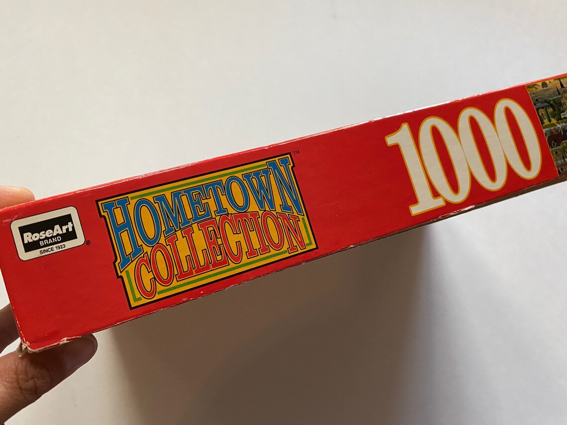 Hometown Collection Jigsaw Puzzle 1000 Piece COMPLETE / Rose - Etsy