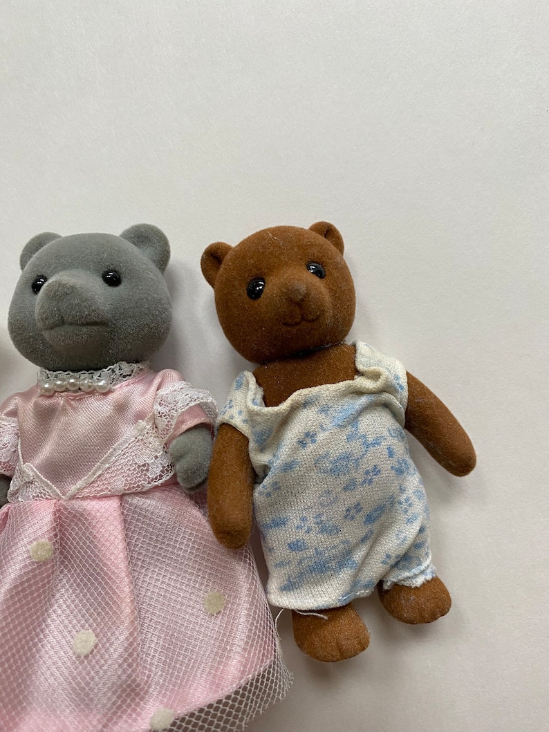 Epoch Calico Critters Sylvanian Family Dolls Evergreen Gray - Etsy