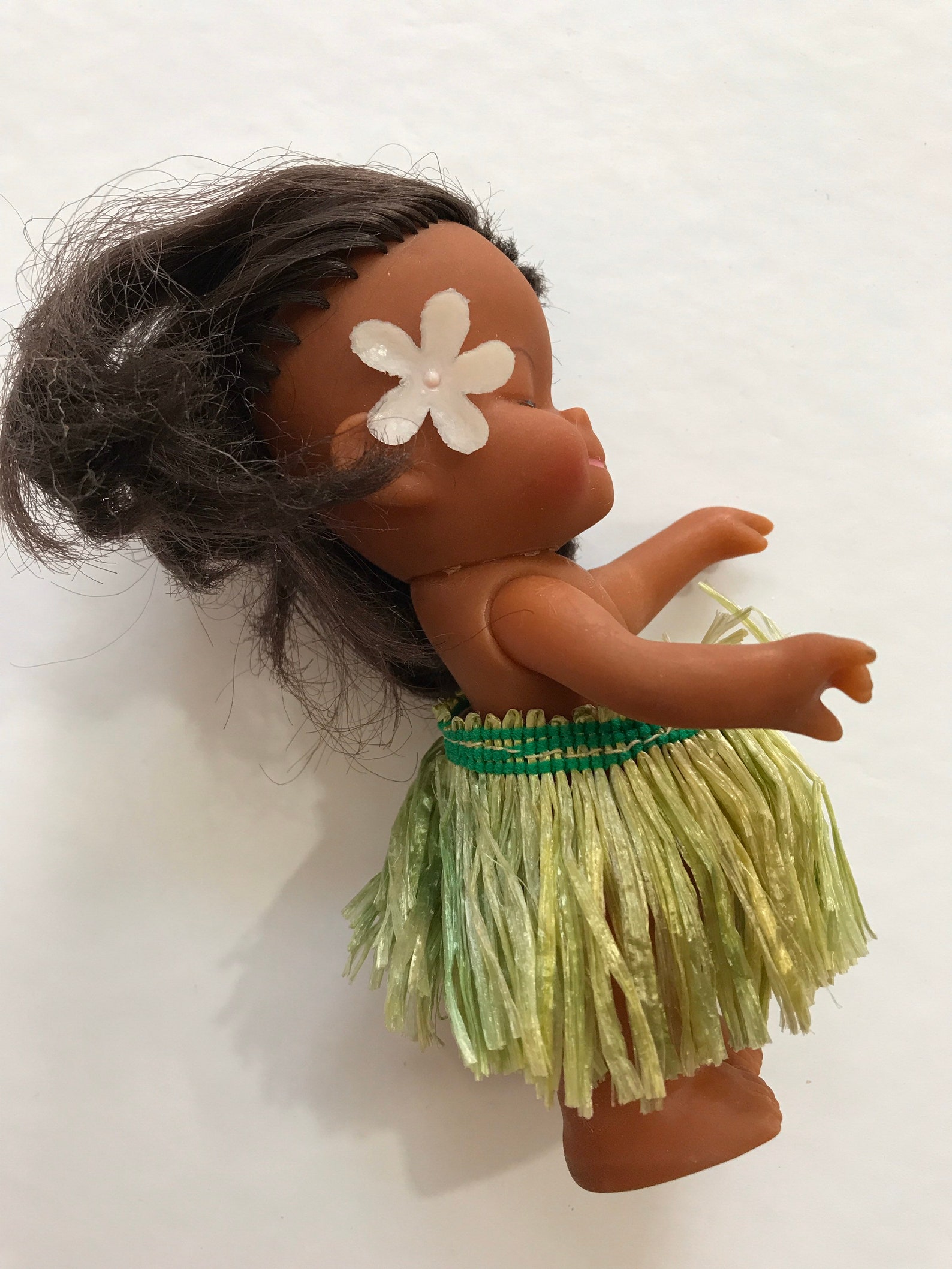 Vintage Hawaiian Hula Girl Doll Rubber Plastic Retro Toy Kids - Etsy