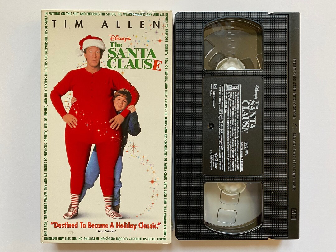 1990s the Santa Clause VHS Video Classic Tested Working Holiday Comedy ...