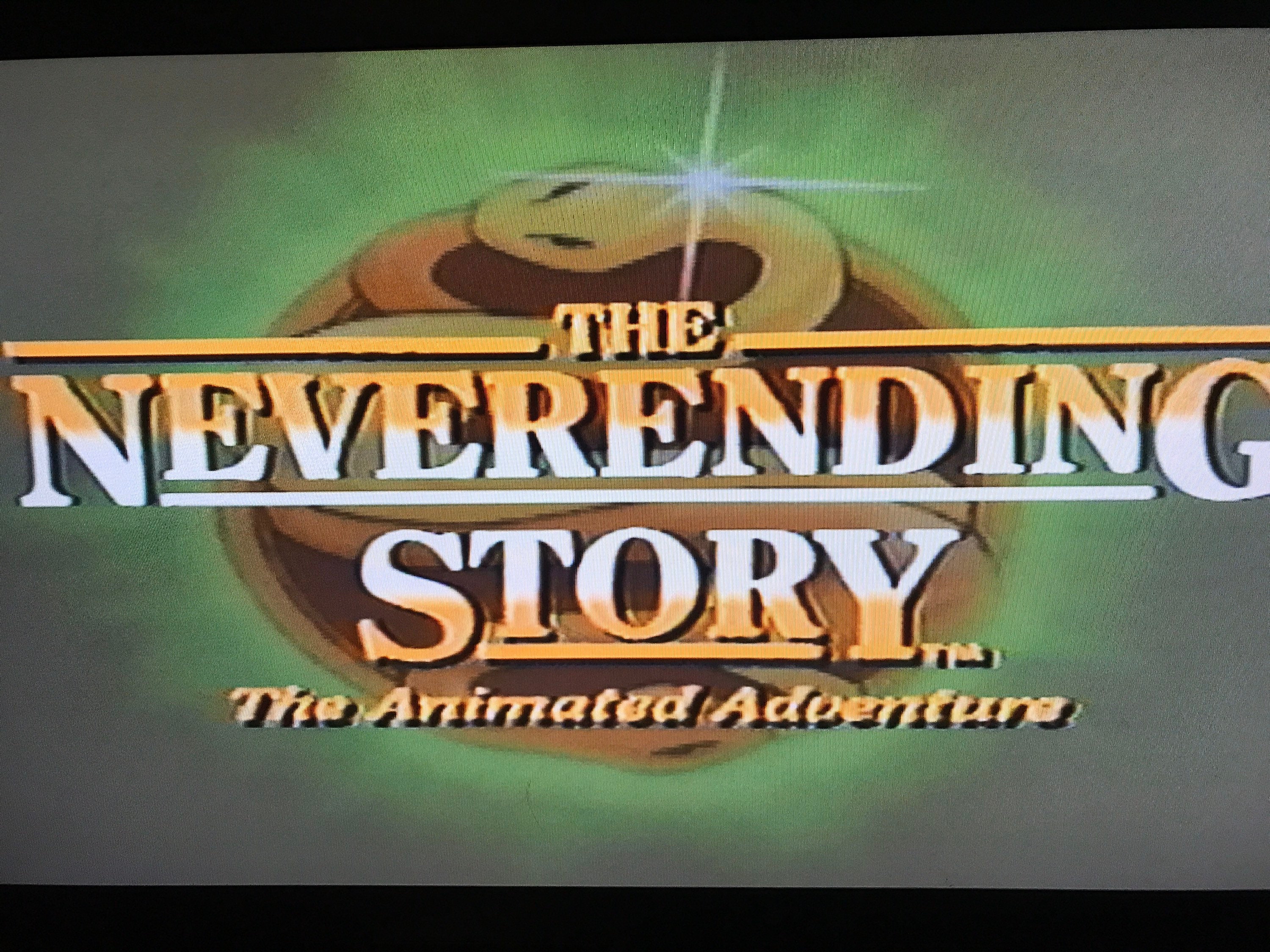 The Neverending Story Animated Adventure VHS Video Tape Tested | Etsy