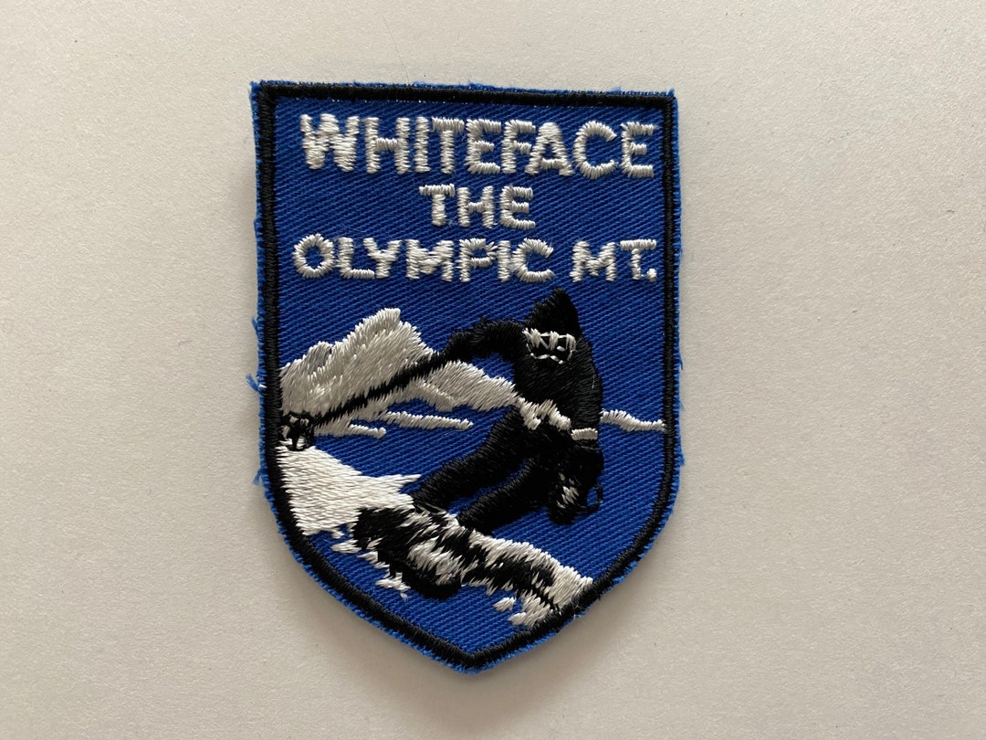 Vintage Whiteface Olympic Mt Patch Sew on Embroidered Patch - Etsy