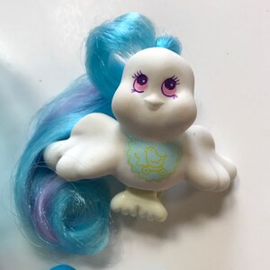 1980s Fairy Tails Baby Bird Tubby Tails With Egg and Combs Hasbro 80s ...