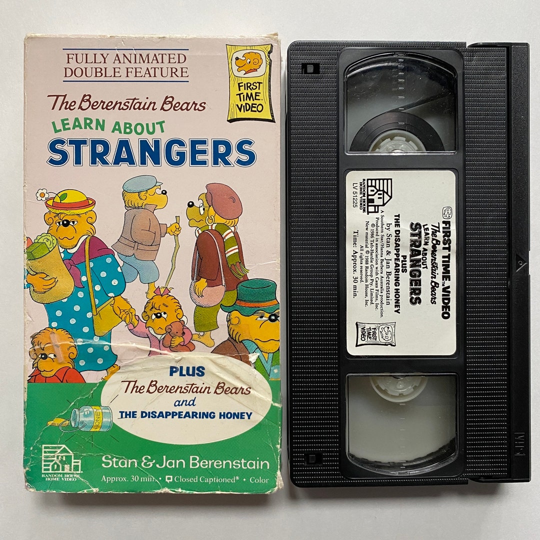 SALE 1990s VHS Video Tape the Berenstain Bears Tested Working Condition ...