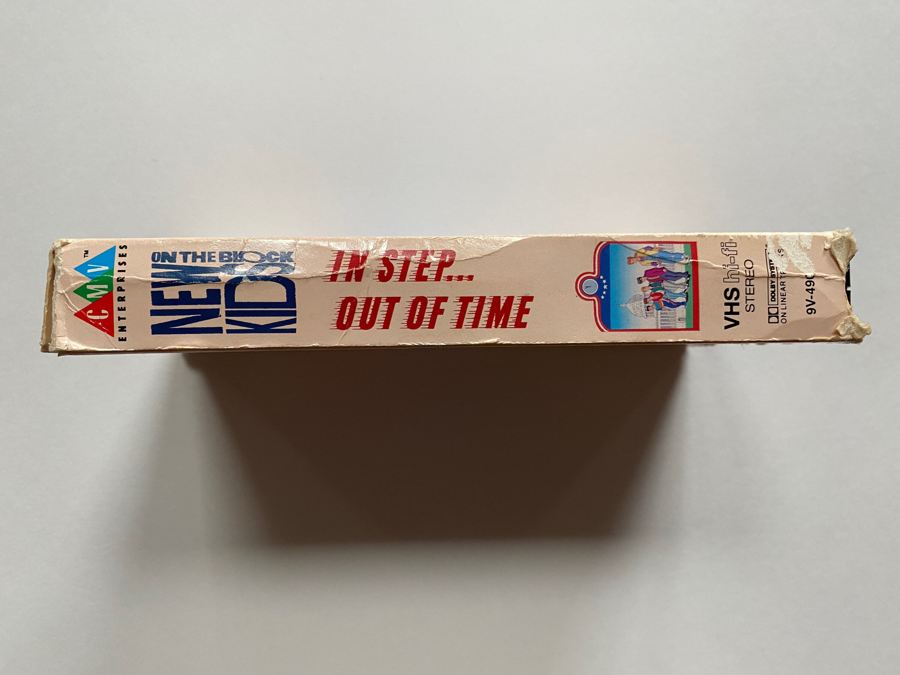 New Kids on the Block Cartoon VHS 1990 in Step Out of Time - Etsy Canada