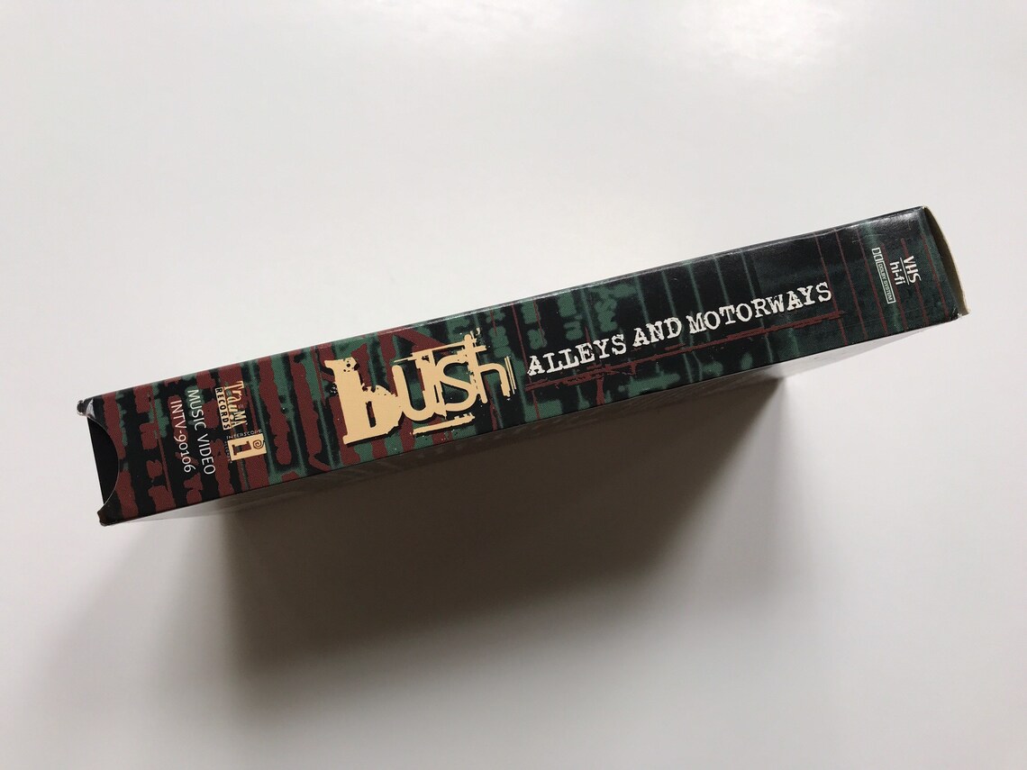 1997 Bush Alleys and Motorways VHS Video Tape Tested Working | Etsy