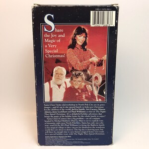 1986 the Night They Saved Christmas VHS Video Tape Jaclyn Smith Art ...