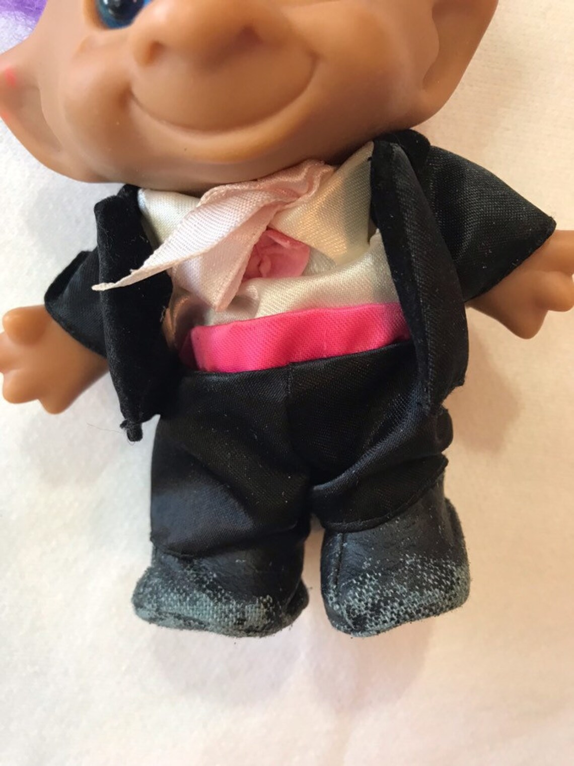 Vintage Ace Novelty Co Jewel Belly Troll Groom Dolls 1990s | Etsy