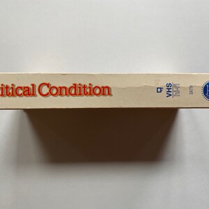 Critical Condition VHS Video Movie Film Starring Richard Pryor 1987 ...
