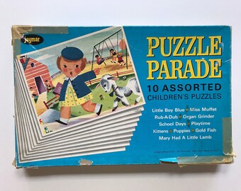 Jaymar Puzzle | Etsy