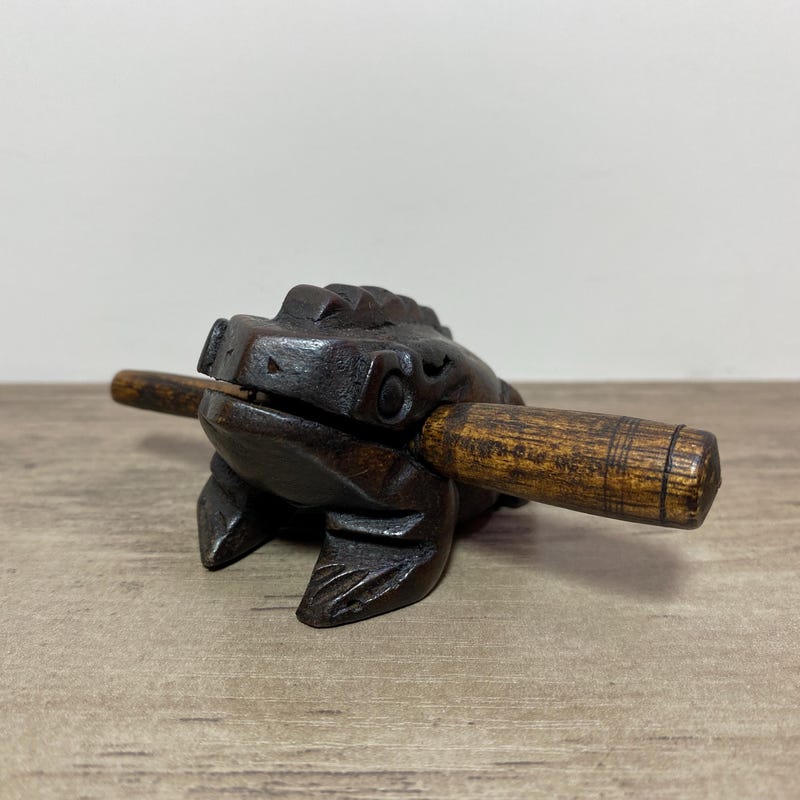 Wooden Frog Instrument - Etsy