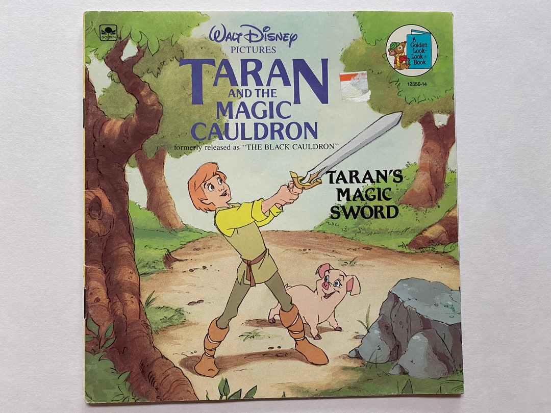 1985 Taran and the Magic Cauldron Kids Book Taran’s Magic Sword - Etsy ...