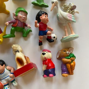 Mini PVC Figures Vintage Collectibles LOT From the 1980s 1990s - Etsy