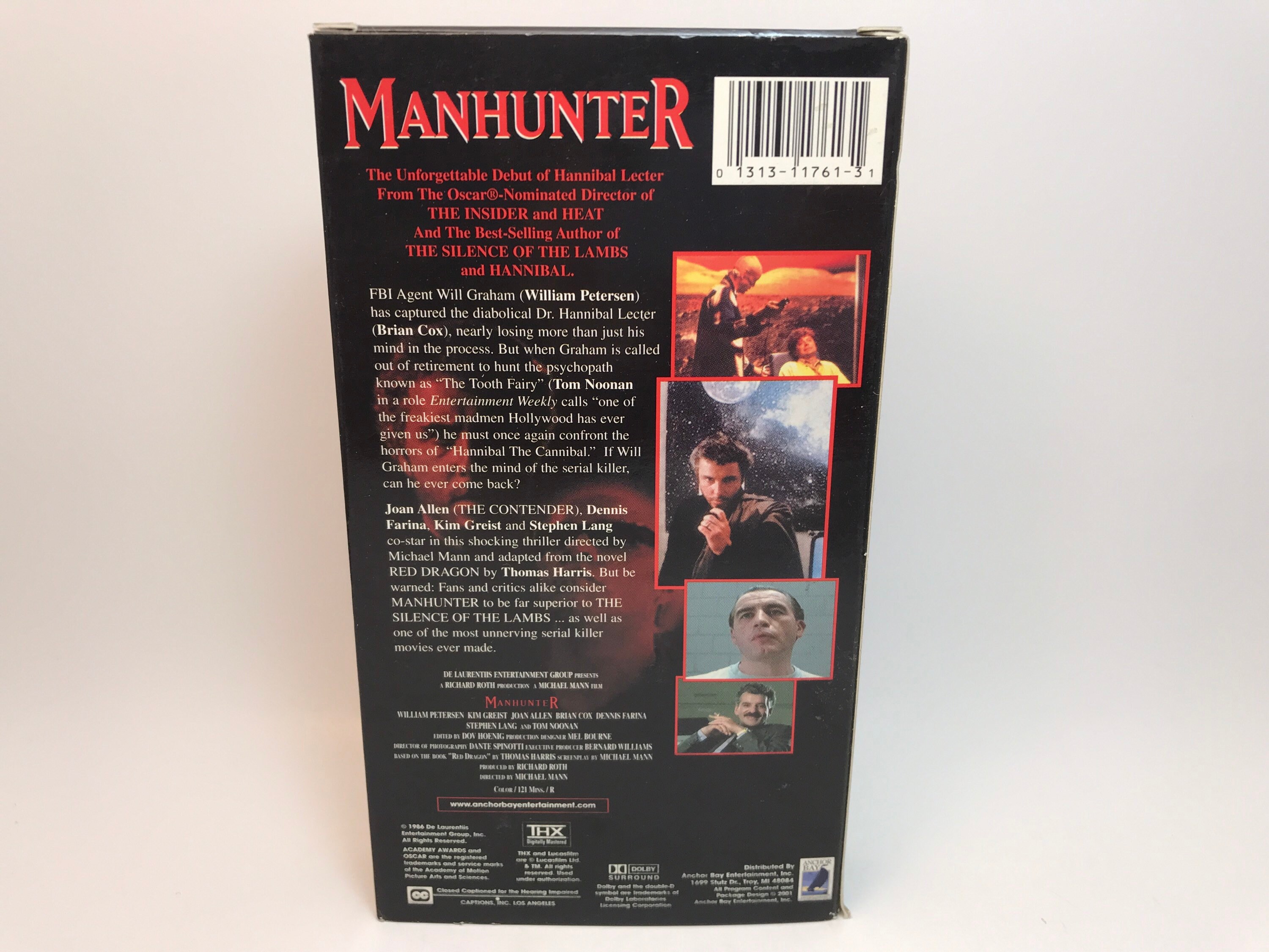 Vintage Manhunter VHS Video Tape Movie Full Length Horror - Etsy Canada