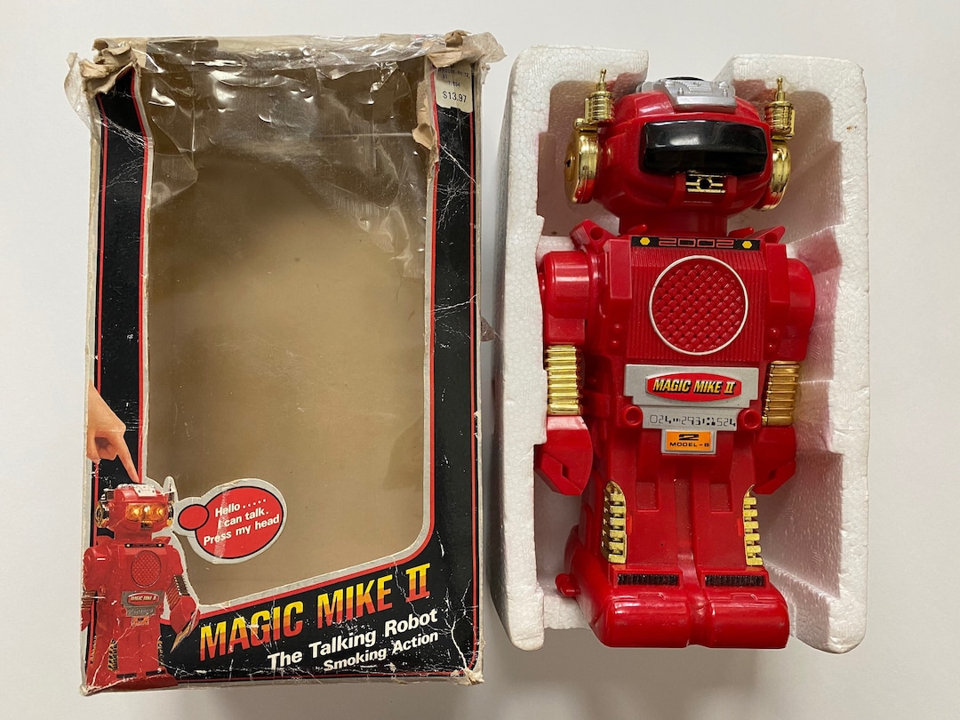 SALE - Magic Mike 2 Robotic Talking Smoking Toy - DOESNT WORK - Etsy